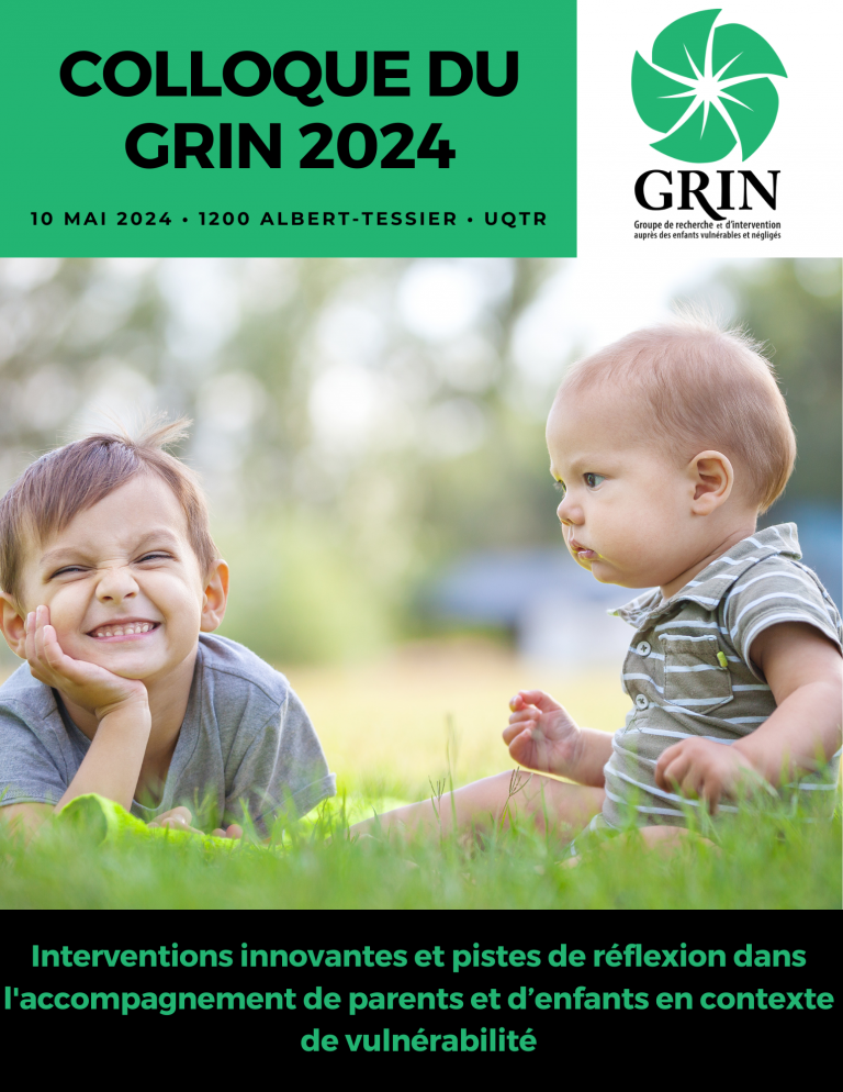 Colloque du GRIN : Interventions innovantes et accompagnement en ...